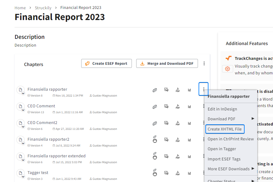Exporting An Xhtml Version Of A Chapter To Test The Pdf Conversion Ctrlprint Support